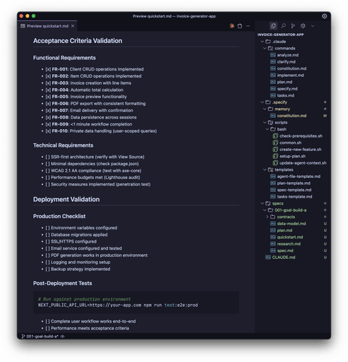 Data model design with relations and indexes.